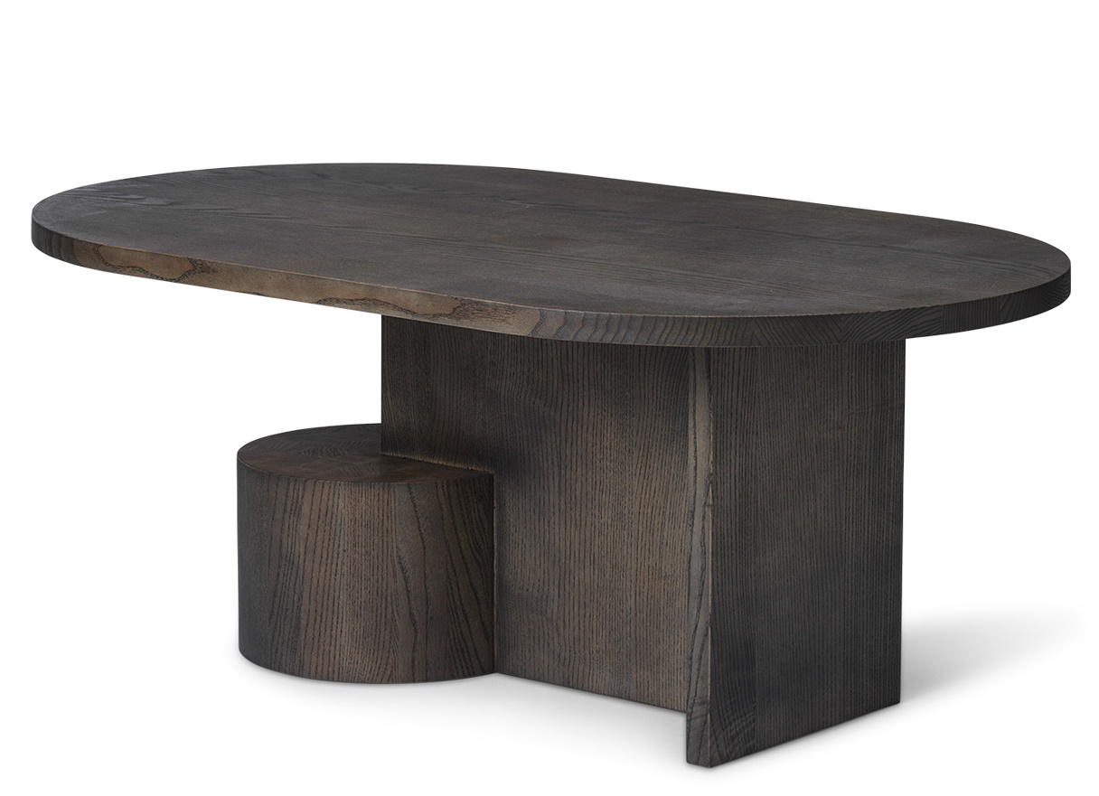 Insert Coffee Table Couchtisch Ferm Living Esche schwarz gebeizt ...