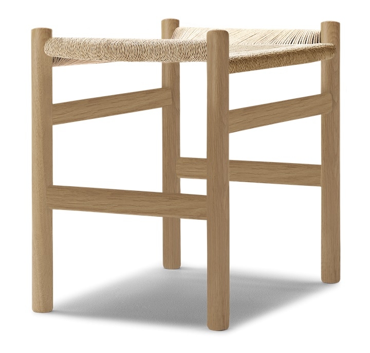 CH53 Footstool Hocker Carl Hansen & Søn H39 Eiche geölt | Low: H 39 x B ...