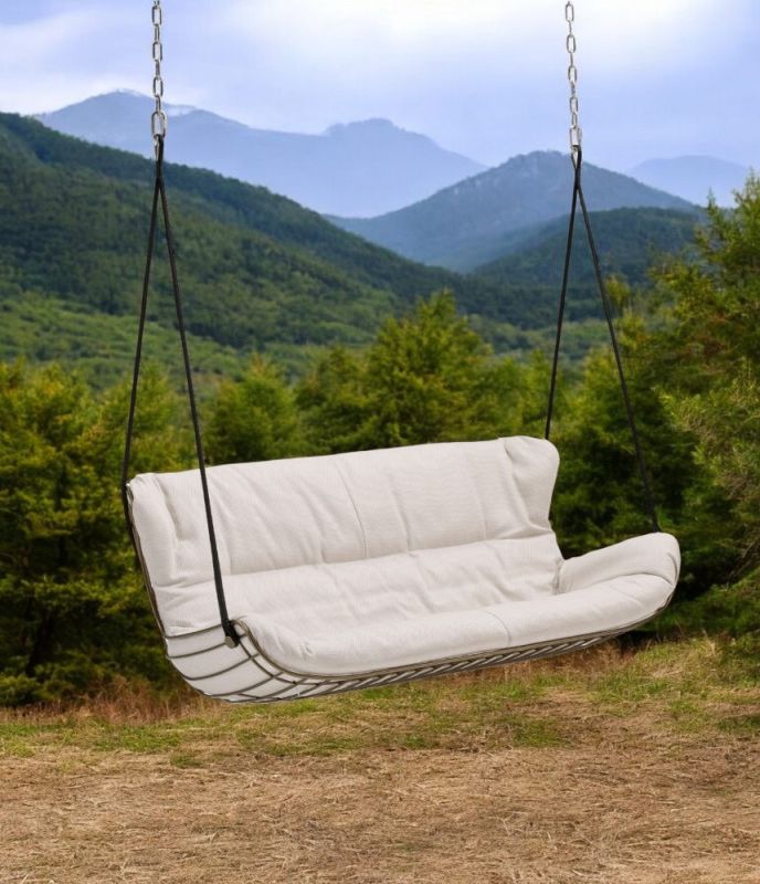 Leyasol Wingback Couch Swing Seat Indoor / Outdoor Swing Sofa Freifrau ...